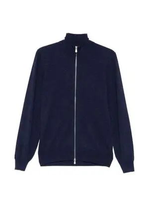 Brunello Cucinelli Cashmere Zipped Cardigan - Multicolor