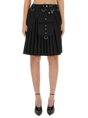 Givenchy Kilt Skirt - Black