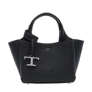 TOD'S Micro Leather Handbag - Black