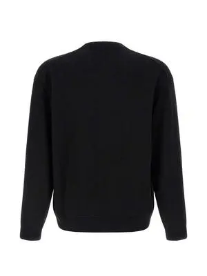 Kenzo Crewneck Sweater With Heart Embroidery
