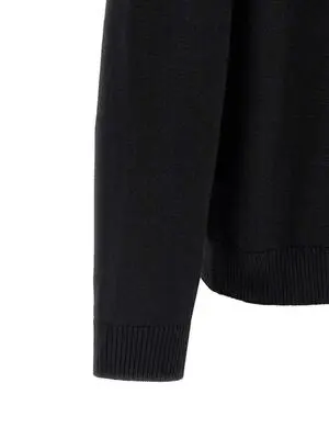 Kenzo Crewneck Sweater With Heart Embroidery