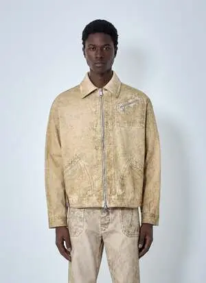 VIVIENNE WESTWOOD Denim Zip Jacket - Cream