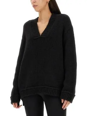 TOM FORD D Wool Sweater - Black