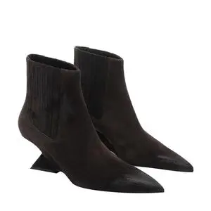 Attico Cheope Ankle Boots - Brown