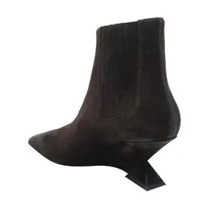 Attico Cheope Ankle Boots - Brown