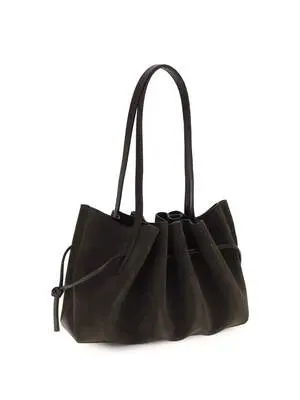 Yuzefi Scallop Shoulder Bag - Brown