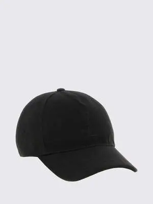 Saint Laurent Cassandre Cotton Twill Hat - Black
