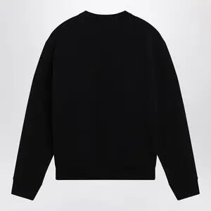 AMI Paris De Coeur Crewneck Sweatshirt - Black