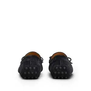 TOD'S Grey Boat Shoes