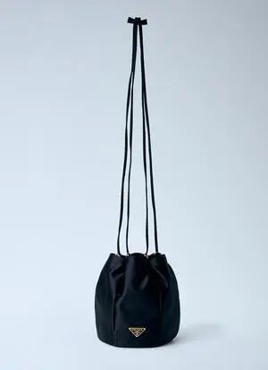 Prada Satin Mini Bucket Bag