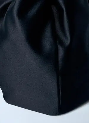 Prada Satin Mini Bucket Bag