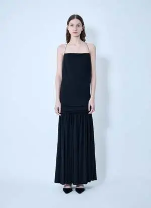 Jacquemus La Robe Abiha Long Dress - Black