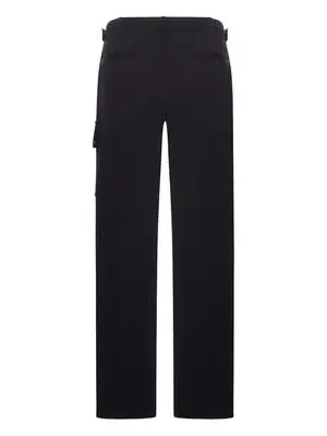 Fendi Gabardine Cargo Trousers With Large Patch Pocket