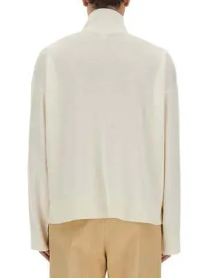 Bottega Veneta High Neck Embroidered Sweater