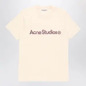 Acne Studios Graphic T-shirt Pale - Pink