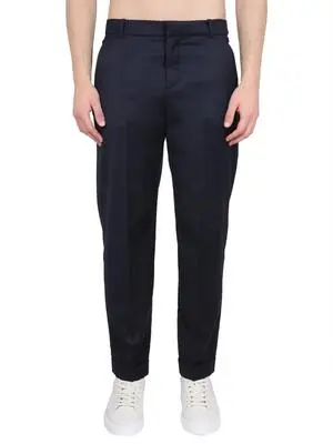 Balmain Straight Leg Pants - Blue