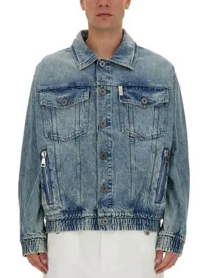 Balmain Denim Jacket - Blue