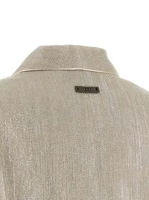 Peserico Lamé Thread Blazer