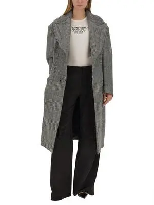 TOM FORD Wool Patchwork Coat