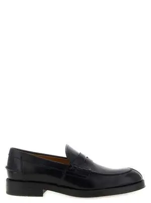 TOD'S Leather Loafers - Black