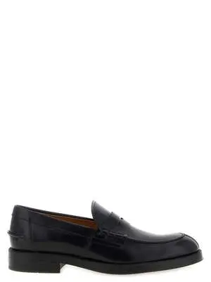 TOD'S Leather Loafers - Black
