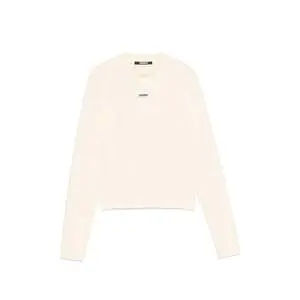 Jacquemus Neutrals T-shirts & Vests T-shirts - Cream
