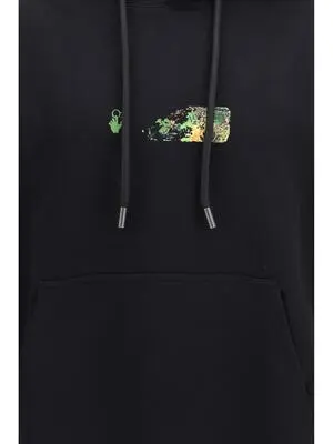 Off-White Spray Arrow Hoodie - Black