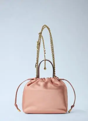 Chloé Drawstring Chain Icons Handle Bag