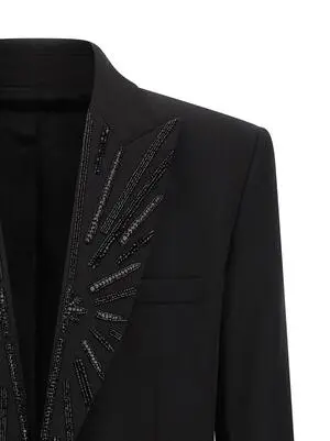 Balmain Crystal Blazer