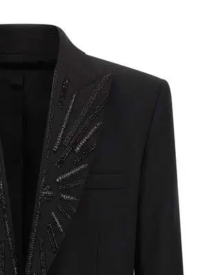 Balmain Crystal Blazer