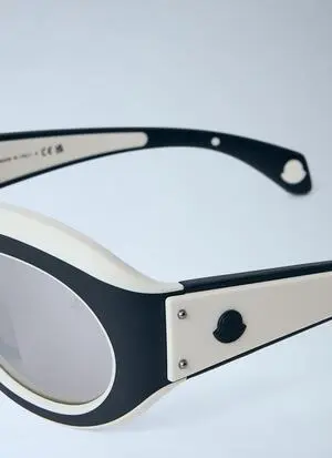 Moncler Oval Frame Sunglasses