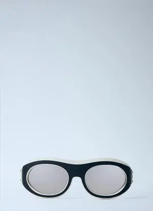 Moncler Oval Frame Sunglasses