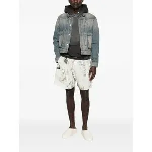 Balenciaga Grey Shorts Track & Running Shorts