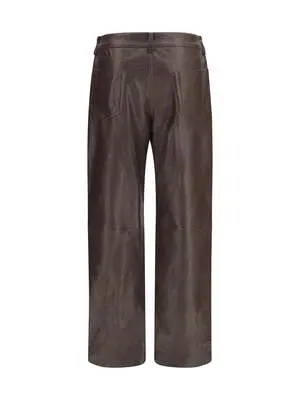 Magda Butrym Leather Trousers