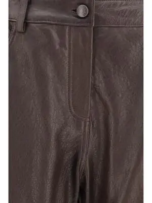 Magda Butrym Leather Trousers