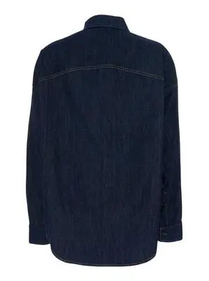 Dries Van Noten Casio' Blue Shirt With Classic Collar In Denim For - Multicolor