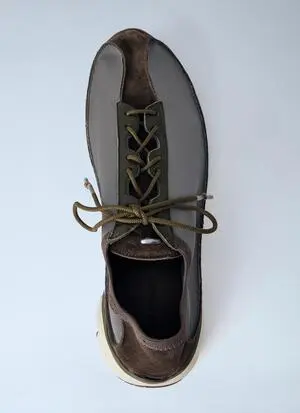 Our Legacy Klove Panelled Sneakers - Brown