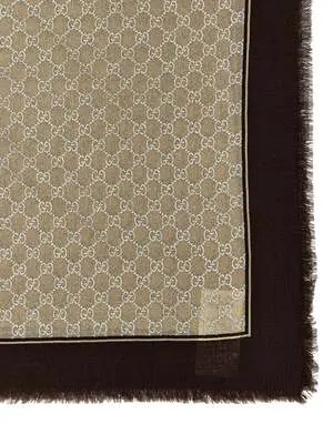 Gucci Gg Lamé Scarf