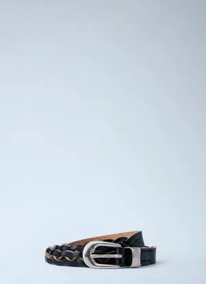 Our Legacy 2 Cm Braided Belt