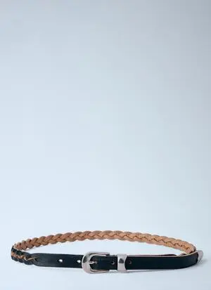 Our Legacy 2 Cm Braided Belt