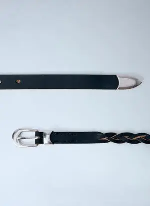 Our Legacy 2 Cm Braided Belt