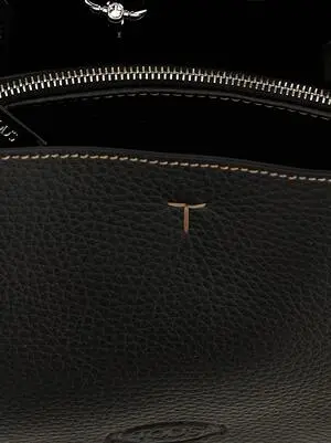 TOD'S Micro Leather Handbag - Black