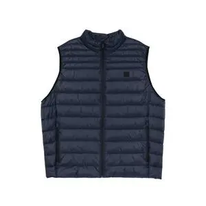 BOSS Padded Zip-fastening Waistcoat - Blue