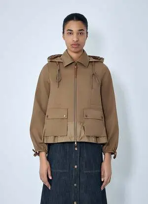 Moncler Adenium Hooded Jacket - Green