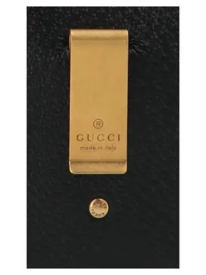 Gucci Gg Marmont’ Card Holder Wallet - Black