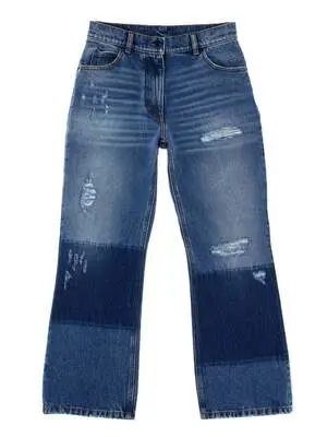 Moncler Jeans With Star Inlays 8 Palm Angels - Blue