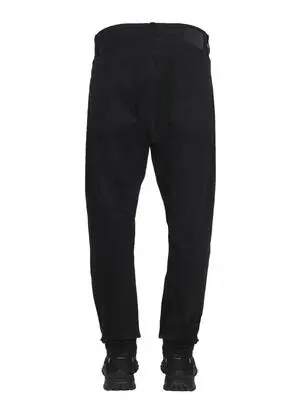 Moncler Cotton Denim Jeans 7 Frgmt Hiroshi Fujiwara - Black