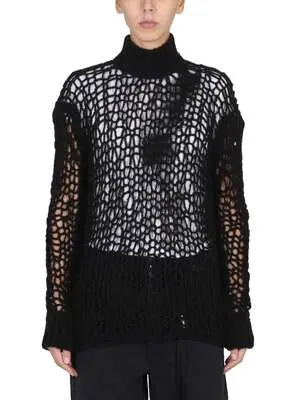 ANN DEMEULEMEESTER Jersey Leontine - Black