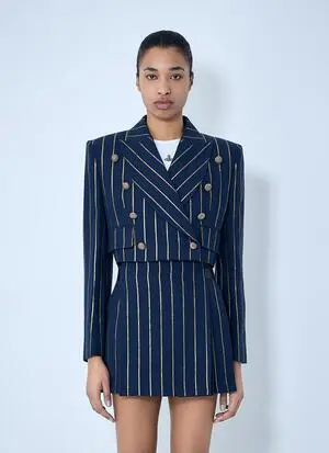 VIVIENNE WESTWOOD Cut-off Blazer - Blue