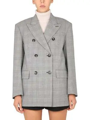 Max Mara Double-breasted Jacket - Black